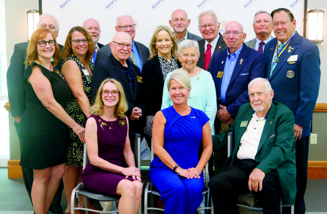 Longtime Salem Rotary members honored | News, Sports, Jobs - Salem News